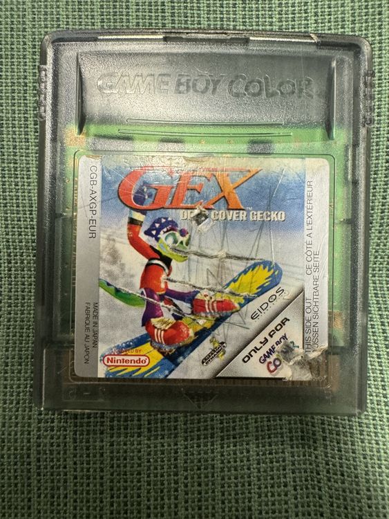 Gex 3 Deep Cover Gecko Gameboy Color (Gebraucht) in Giubiasco für CHF 6 – mit Lieferung auf ...