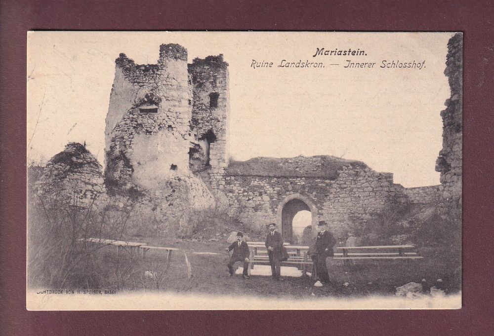 MARIASTEIN - Ruine Landskron - Leute - 1905 (D'occasion) à Pully pour CHF 8 – avec livraison ...