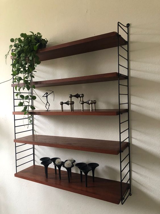 Original Teak Stringregal - String Schweden - Vintage 1960‘s | Kaufen ...