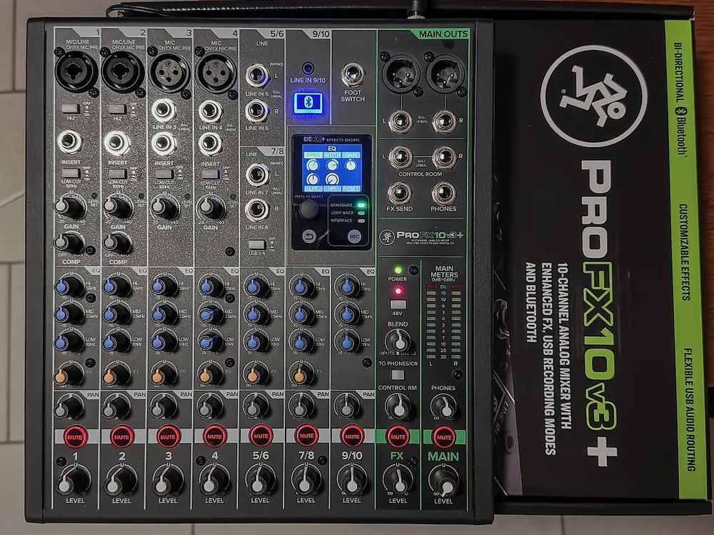 Table mixage Mackie pro 10 fx pro V3+ (Neu (gemäss Beschreibung)) in ...