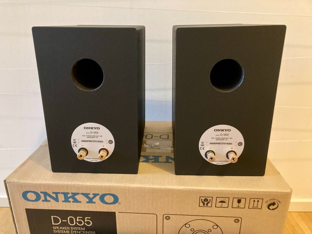 ONKYO D-055 Regallautsprecher (Gebraucht) in Fahrweid für CHF 39 – mit Lieferung auf Ricardo kaufen