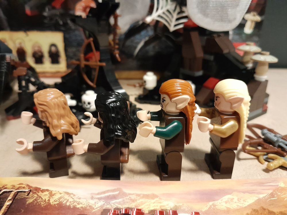 Lego 79001 Hobbit Herr der Ringe Lord Escape Mirkwood Spider (Gebraucht ...