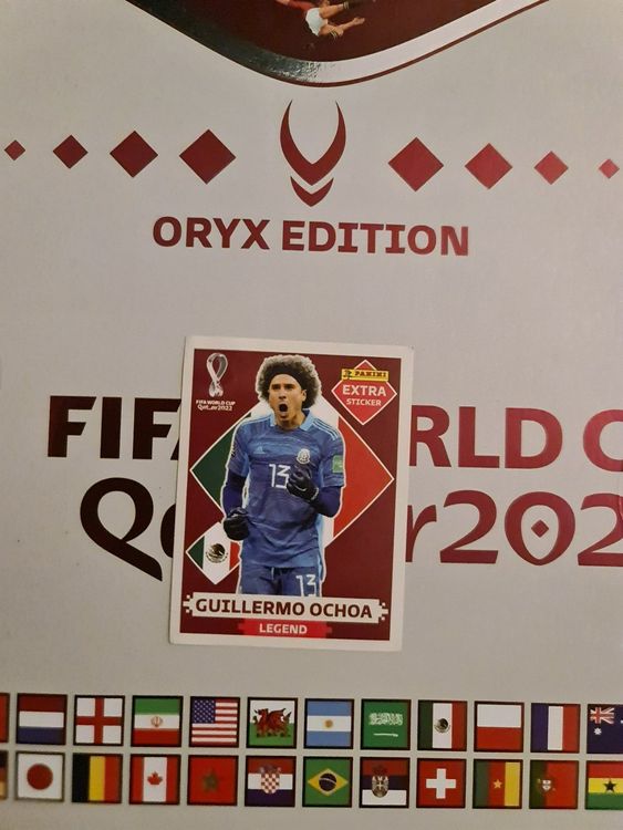 Panini Extra Sticker Qatar 2022 Guillermo Ochoa BASE (Neuf (Voir ...
