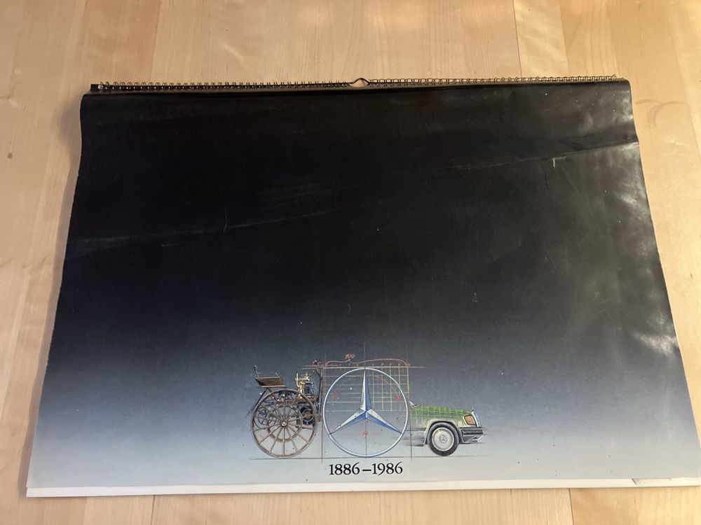 Kalender 100 Jahre Mercedes Benz 1986 | Kaufen auf Ricardo