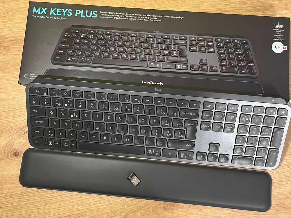 Logitech MX Keys Plus – neuwertig, kaum genutzt (Gebraucht) in ...