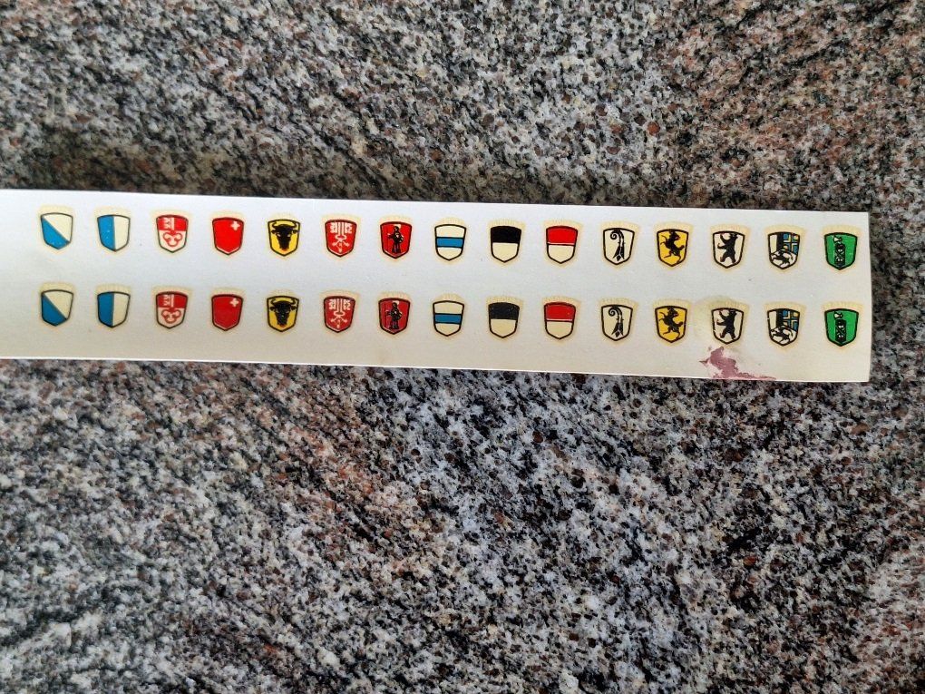 Märklin HO. 15 Écussons des cantons Suisse pour locomotive (Neuf (Voir ...