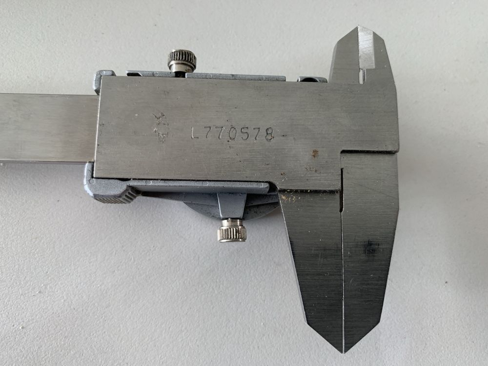 Schieblehre der Marke TESA Swiss Made, in Plastik Box (Gebraucht) in ...