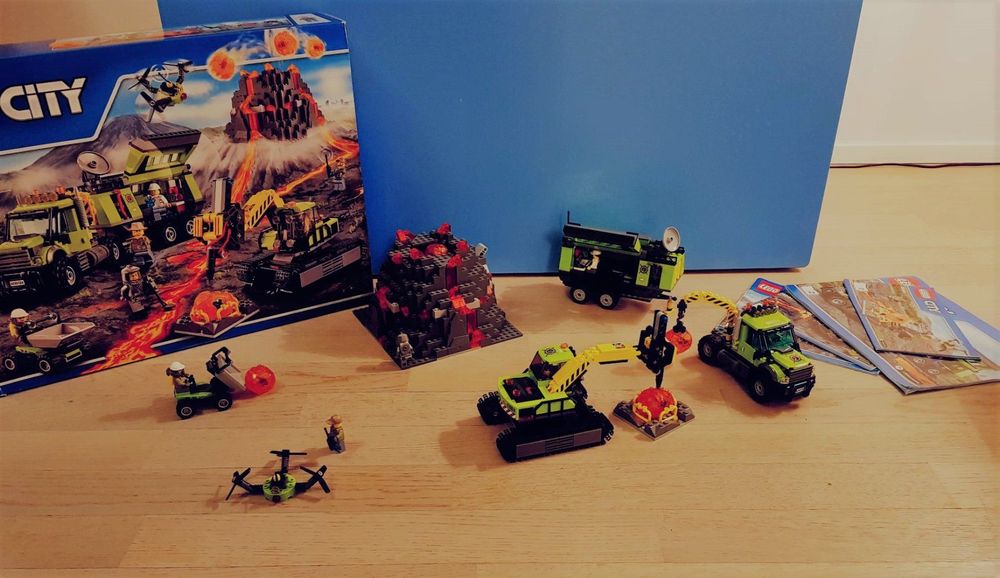 Lego City Set 60124 Vulkanforscherstation | Kaufen auf Ricardo