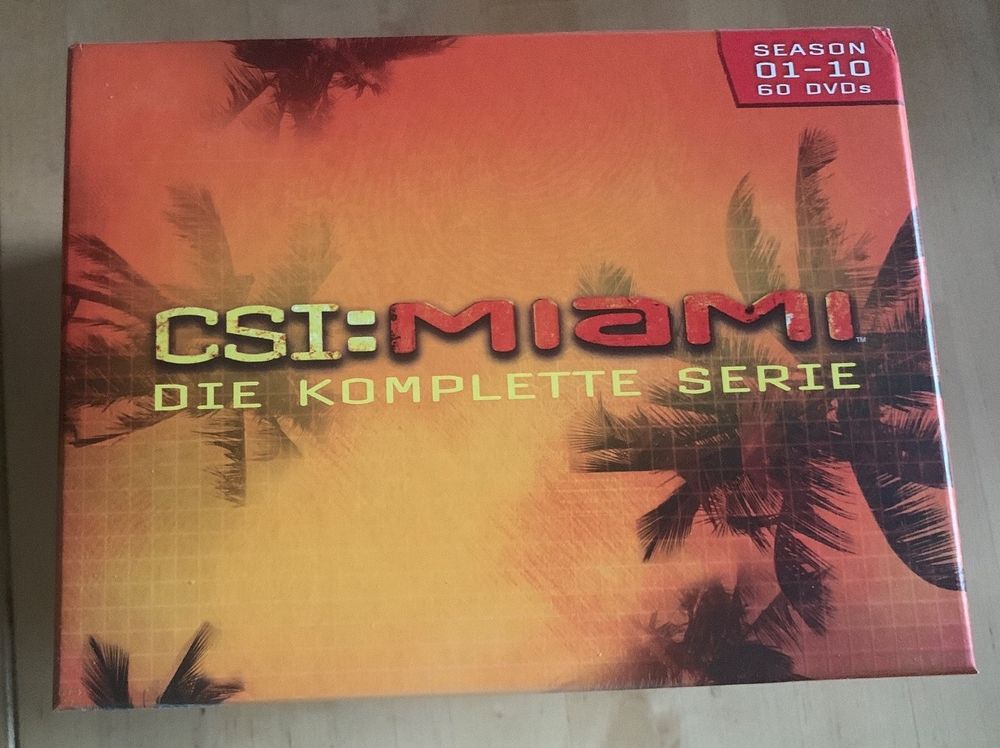 CSI - Miami Komplette Serie Staffeln 1-10 in einer Box | Kaufen auf Ricardo