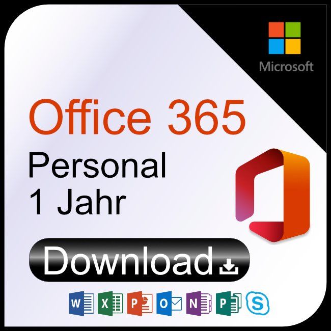 Microsoft Office 365 Personal-1User-12 Monate- via Email (Gebraucht) in Berlin für CHF 59 – mit ...
