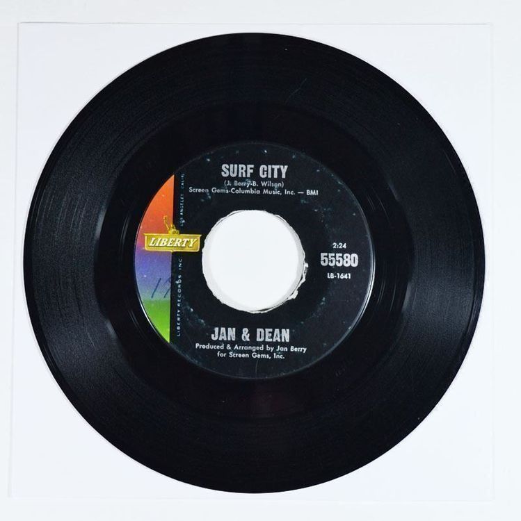 Single: JAN & DEAN - Surf City / She's My Summ (Gebraucht) in ...