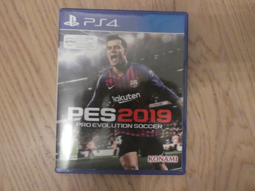 PS 4 PES 2019 (Gebraucht) in Stäfa für CHF 12 – mit Lieferung auf Ricardo kaufen