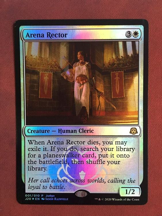 Arena Rector - Judge Promo - Foil - EN (Gebraucht) in Ittigen für CHF ...