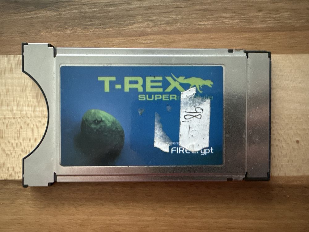T-Rex Supermodule CI-Modul Firecrypt Receiverkarte Satellit (Gebraucht ...