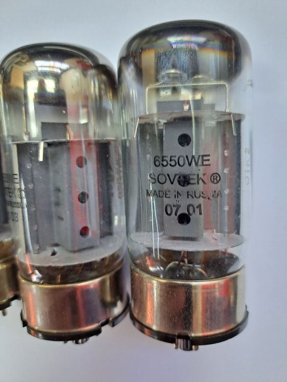 4x Verstärker Röhre 6550 WE Sovtek | Kaufen auf Ricardo
