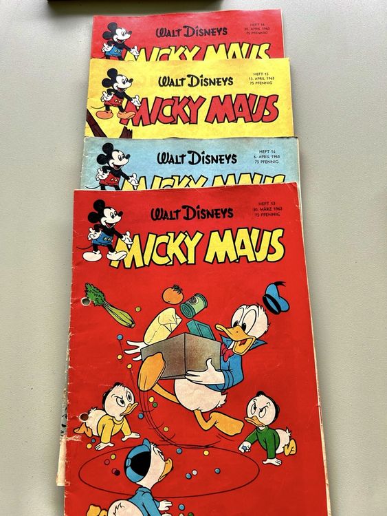 Mickey Mouse Comics 1963 (Gebraucht) in Uster für CHF 35 – mit Lieferung auf Ricardo kaufen