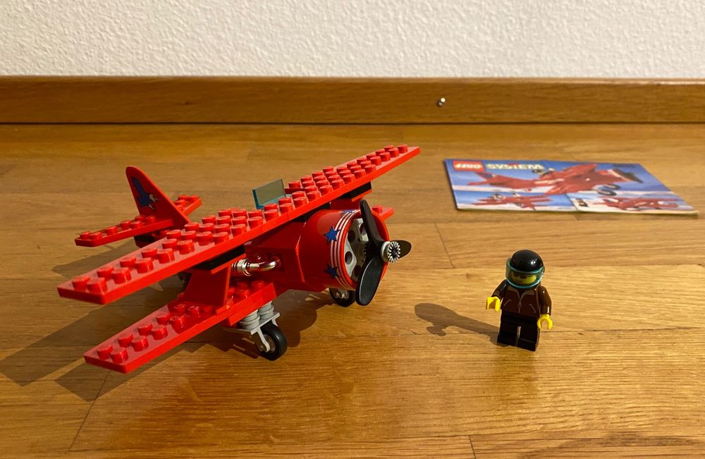 LEGO City Town 6615 Eagle Stunt Flyer komplett Bauanleitung | Acheter ...
