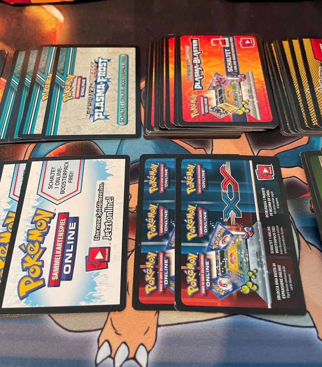 Über 200 Pokémon Online code Karten von B&W bis heute (Gebraucht) in ...
