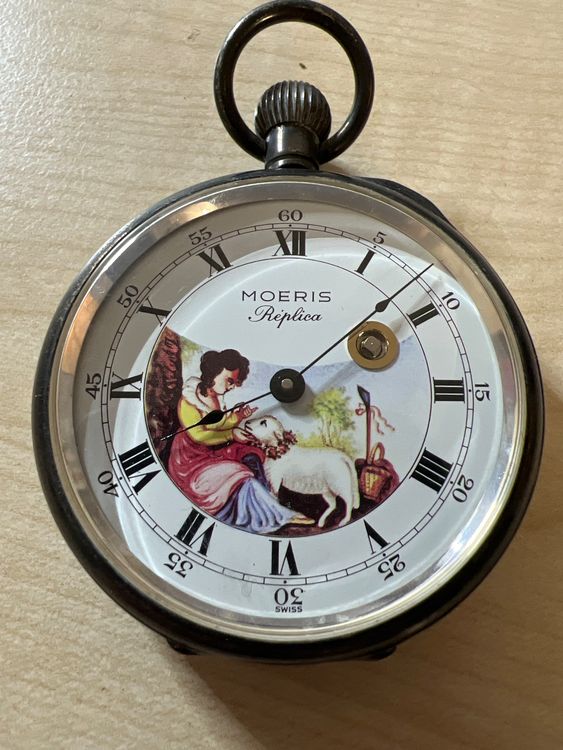 Moeris Replica Taschenuhr 50 mm (Gebraucht) in Pfeffingen für CHF 12 – mit Lieferung auf Ricardo ...