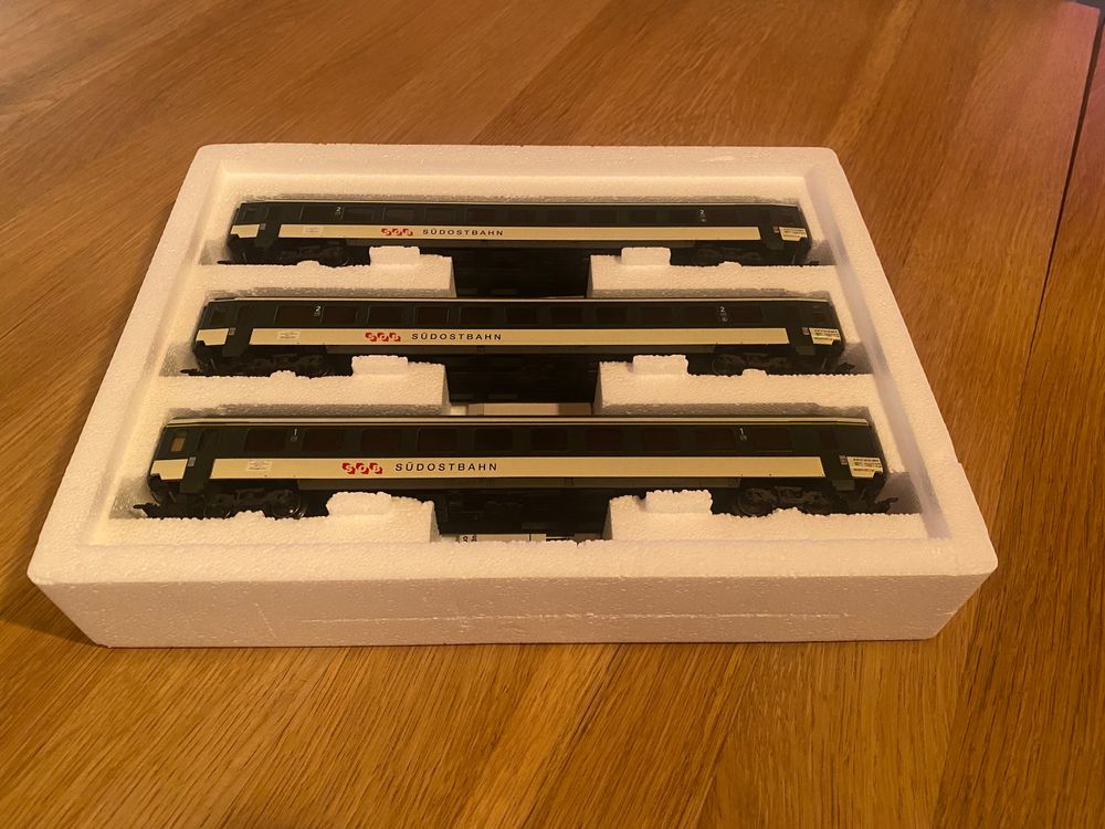 Märklin 42161 Südostbahn Wagen Set H0 AC (Neu und originalverpackt) in Bauma für CHF 136 – mit ...