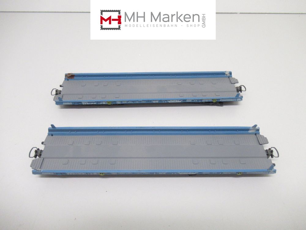 Liliput 2x 20050 HUPAC Flachwagen Ohne OVP DC GS H0 | Kaufen auf Ricardo