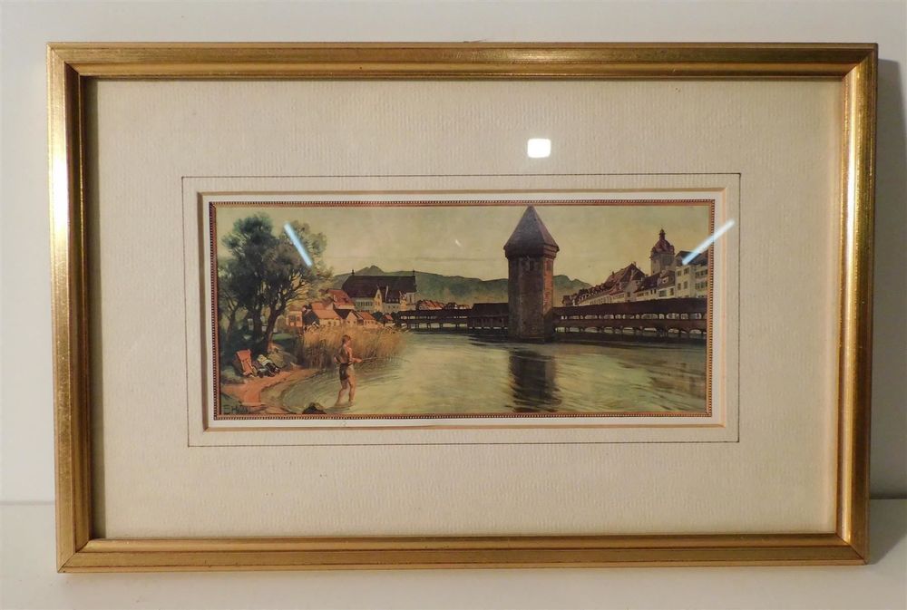 Kunstdruck v Ernst Hodel Luzern (Gebraucht) in Sursee für CHF 35 – mit Lieferung auf Ricardo kaufen