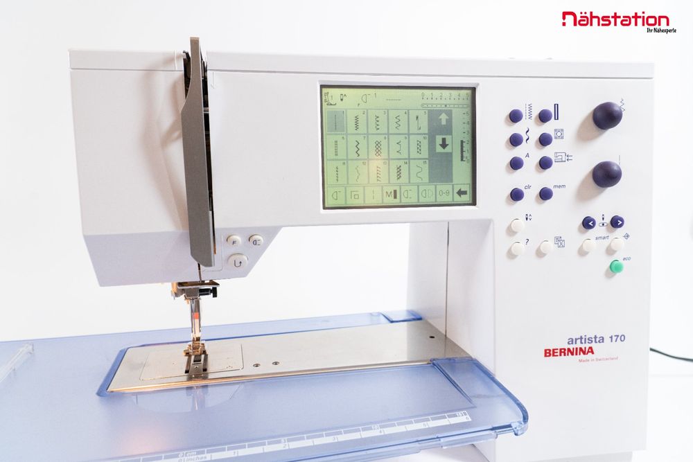 BERNINA ARTISTA 170 FRISCH REVIDIERT + 2 MONATE GARANTIE | Kaufen auf ...