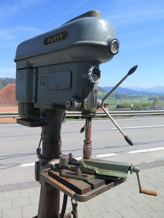 Grosse Ständerbohrmaschine FLOTT Bohrmaschine Qualitätspro. (Gebraucht ...