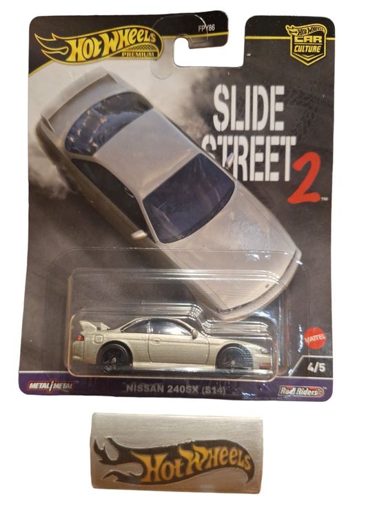Hot Wheels Premium Slide Street 2 2024 Nissan 240SX (S14) (Neu und ...
