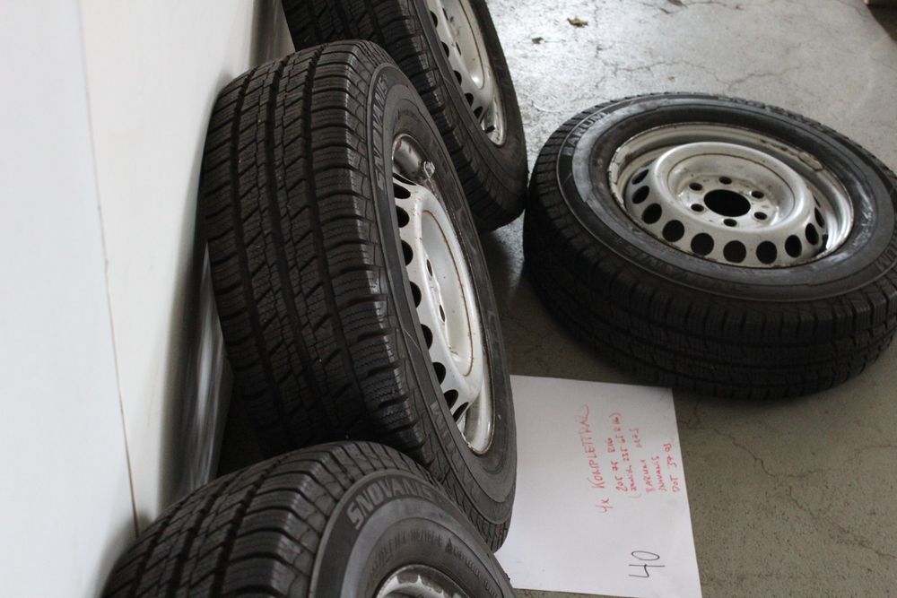 4 Kompletträder (205 75 R16 C) (40) passend Crafter Sprinter | Kaufen ...