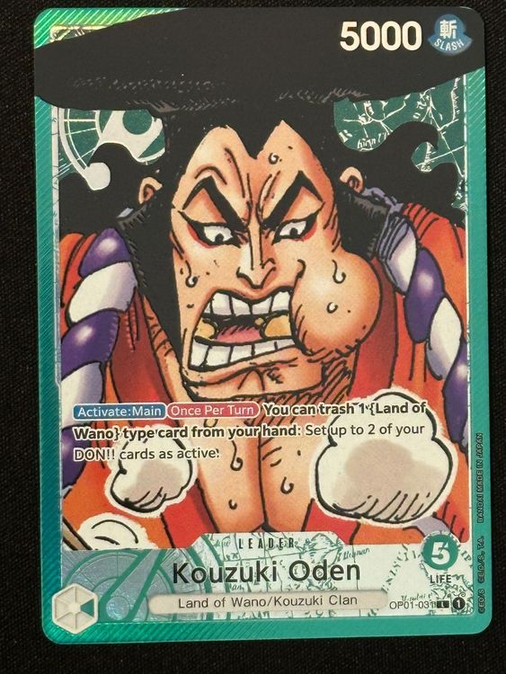 Kouzuki Oden OP01-031 V.2 – One Piece TCG – NM (Gebraucht) in ...