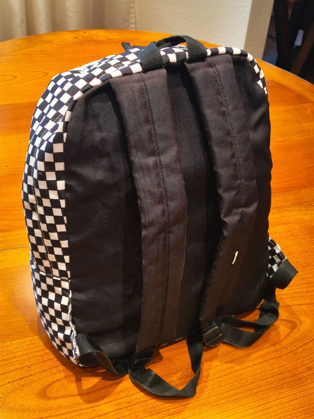 Vans OLD SKOOL CHECK - Tagesrucksack - black white (Gebraucht) in ...