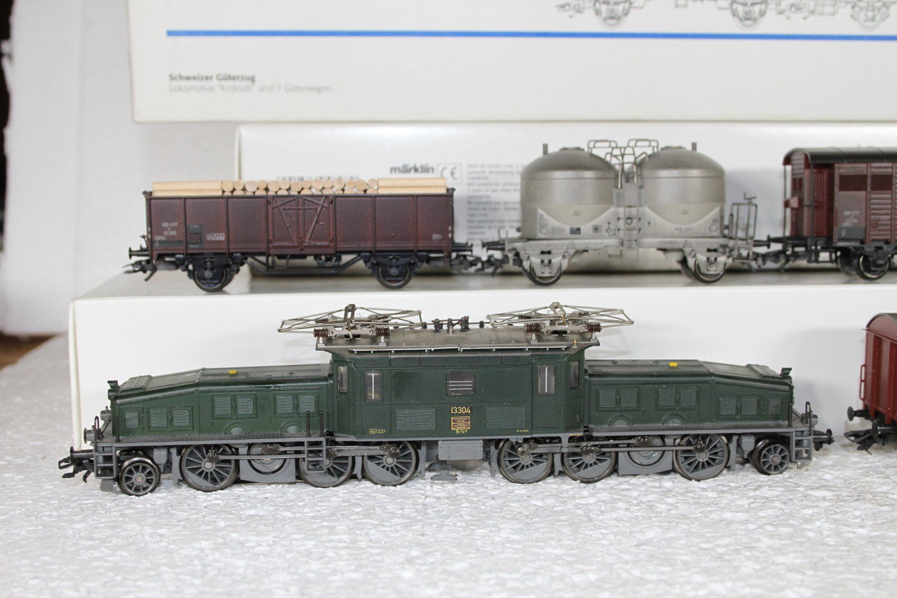 Märklin 28730 SBB gealterter Zugset mit Krokodil Delta (Gebraucht) in ...