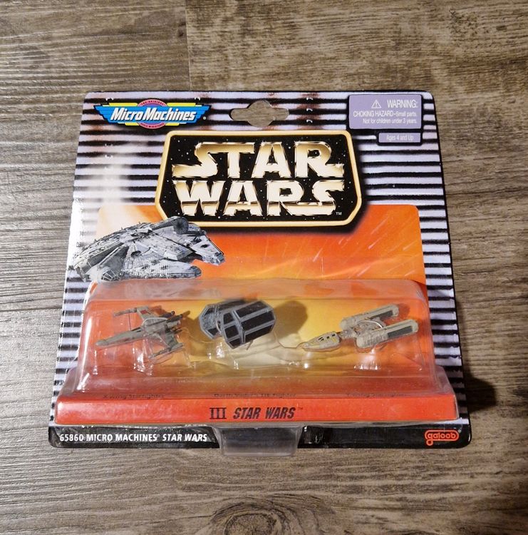 Star Wars Micro Machines Set 3 Galoob (Neu und originalverpackt) in ...