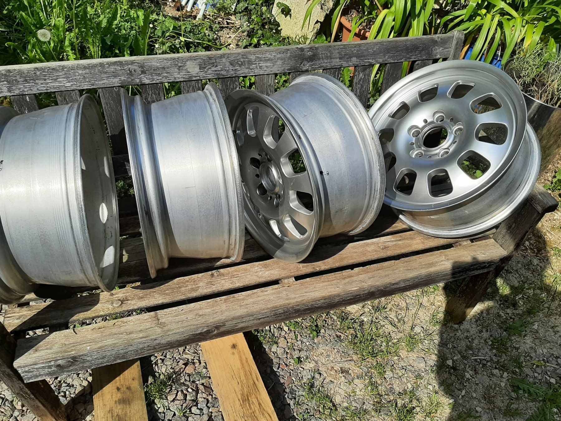 BMW E46 Orginal Aluräder Ellipsoidstyling 46 7Jx16 ET47 (Gebraucht) in ...