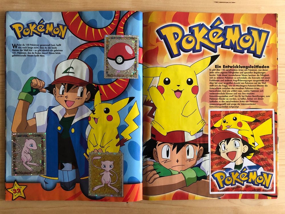 Pokemon Merlin komplett volles Heft inkl. Poster! (D'occasion) à Basel ...