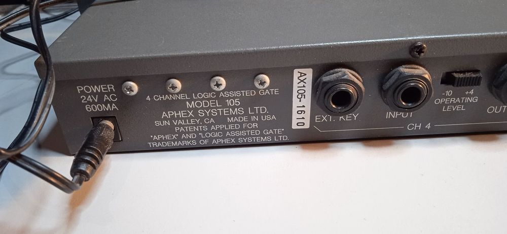 Aphex 105, Logic Assisted 4-Kanal Noise Gate, | Kaufen auf Ricardo