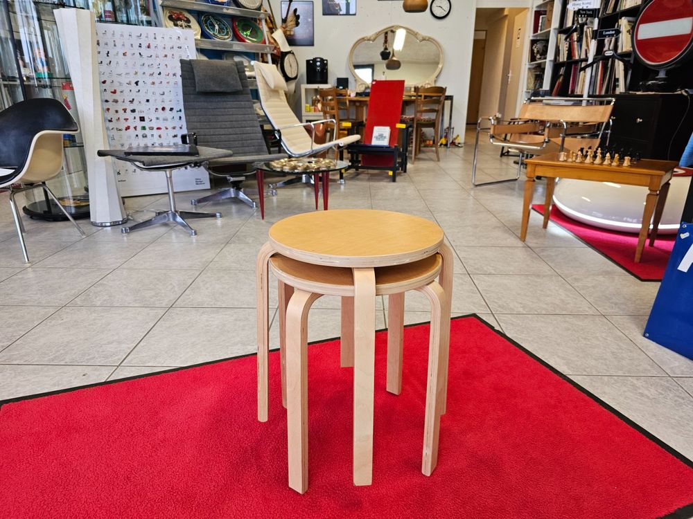 2 IKEA Frosta Stool Hocker, Stapelhocker Design Alvar Aalto (Gebraucht) in Nottwil für CHF 85 ...