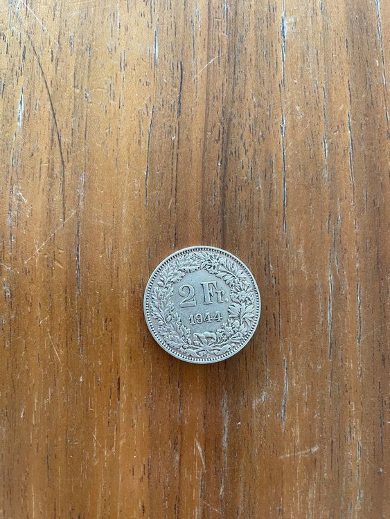 2 Franken 1944, silber | Kaufen auf Ricardo
