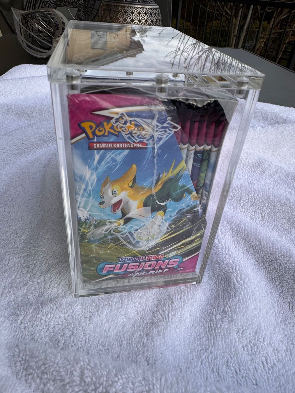 Pokémon Fusions Angriff Booster Display 36er Box Acryl - Neu (Neu und ...