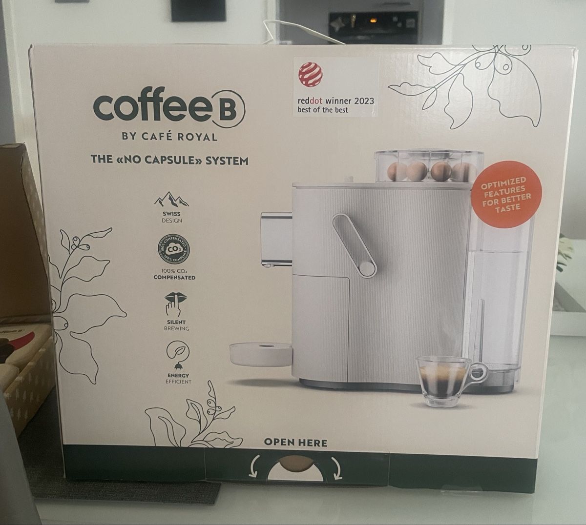 Coffee B Kaffeemaschine Cafe Royal – Neu originalverpackt! (Neu und ...