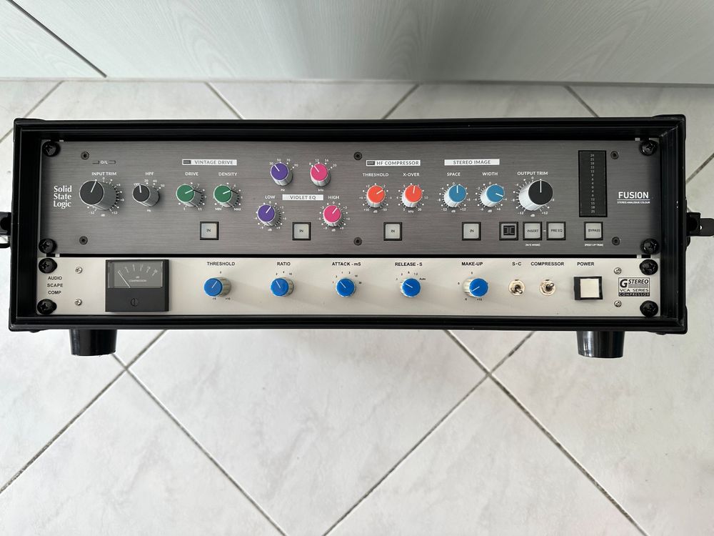 SSL Fusion Stereoprozssor plus SSL G-Bus Compressor Clone (Gebraucht ...