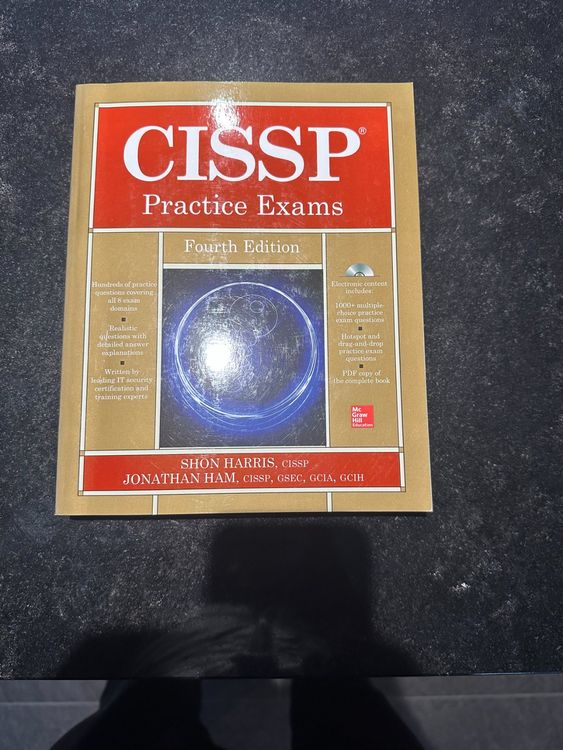 CISSP Practice Exams All In One Shon Harris 4th Ed incl DVD | Kaufen ...