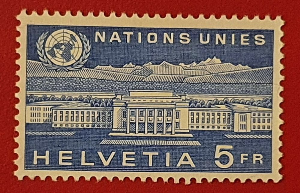 Briefmarke 1960 Nationes Unites- Fr. 5 (Neu und originalverpackt) in ...