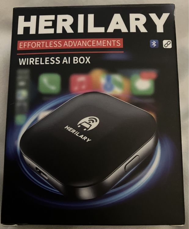 Carplay Wireless mini Box fürs Auto (Neu und originalverpackt) in ...