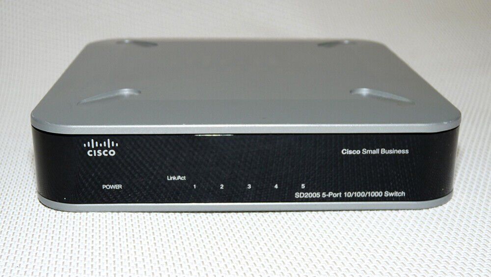Cisco 5 port 10/100/1000 switch - SD2005 Ver.3 | Kaufen auf Ricardo