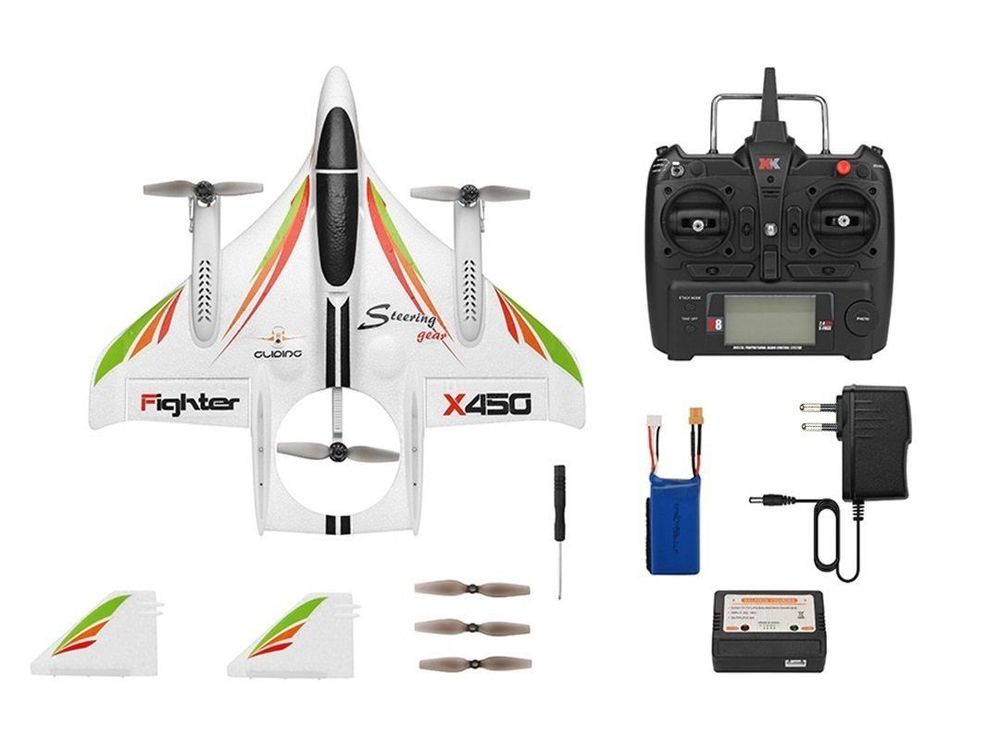 RC Multi-Copter Jet Fighter X450 6-Achs-Gyro, 450mm, ab Fr1 | Kaufen ...