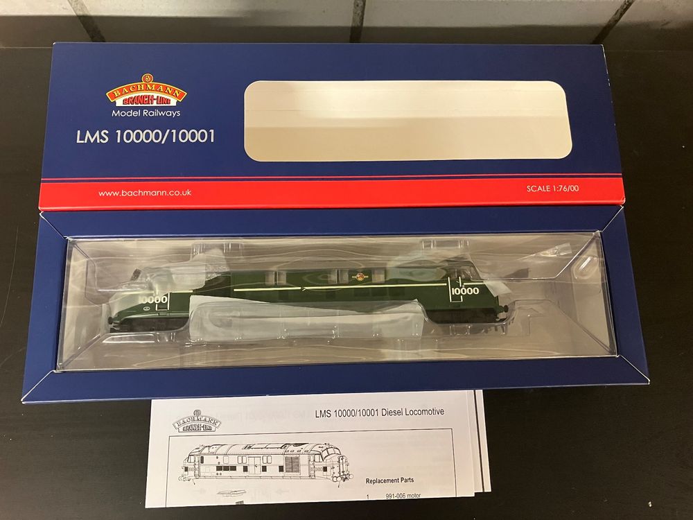 Bachmann Britische Diesellok LMS 10000 (31-966) Digital (Gebraucht) in ...