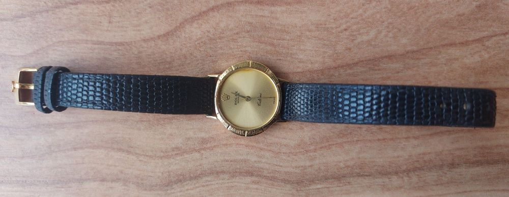 Gelbgold Rolex Uhr Modell Cellini (Gebraucht) in Jonen für CHF 900 – nur Abholung auf Ricardo kaufen