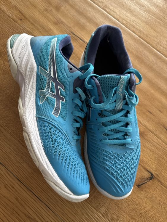 Asics Hallenschuh Netburner Ballistic FF, Grösse 43.5 (Gebraucht) in ...
